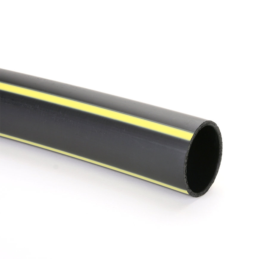 HDPE buis 250x22.7mm. L=10 mtr. GAS - PE Buizen / Tyleen - Engeldot Wat
